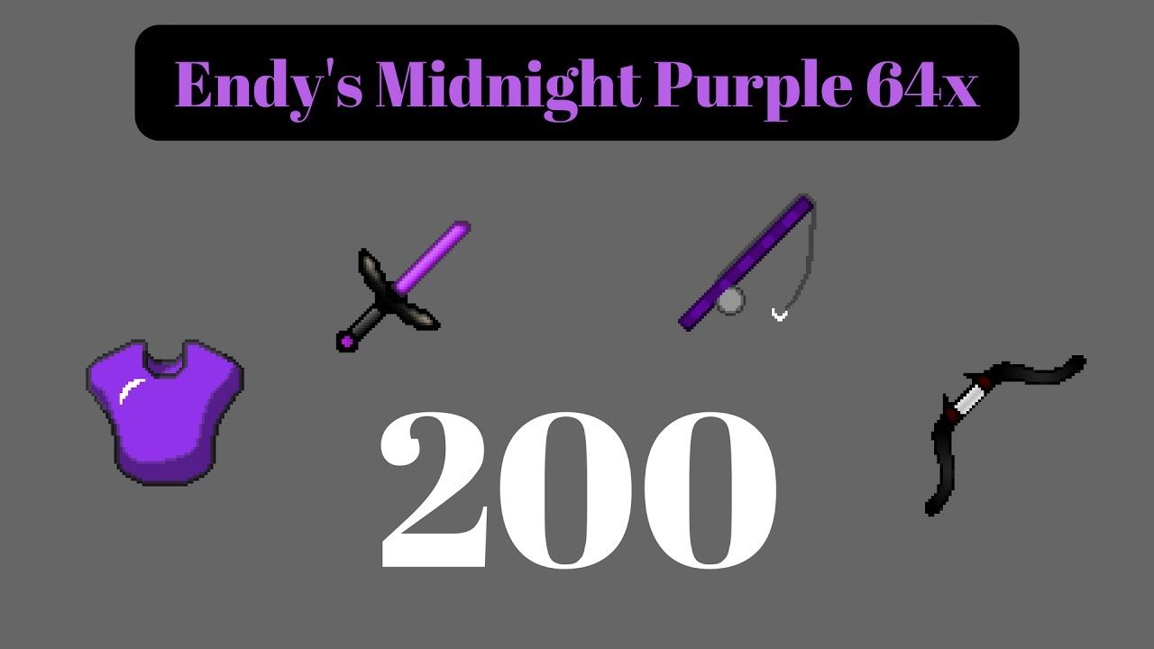 Endy's Midnight Purple 64x | 200 Subscribers Special - YouTube