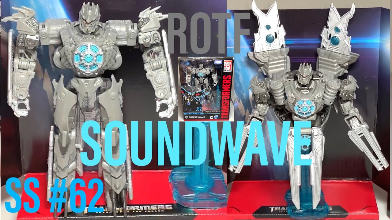 SOUNDWAVE Review/Tutorial | Transformers: Studio Series #62 - YouTube