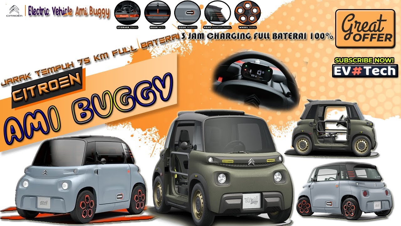 Citroen My Ami Buggy, Mobil Listrik Langka dan Imut yang Cuma 50 Unit ...