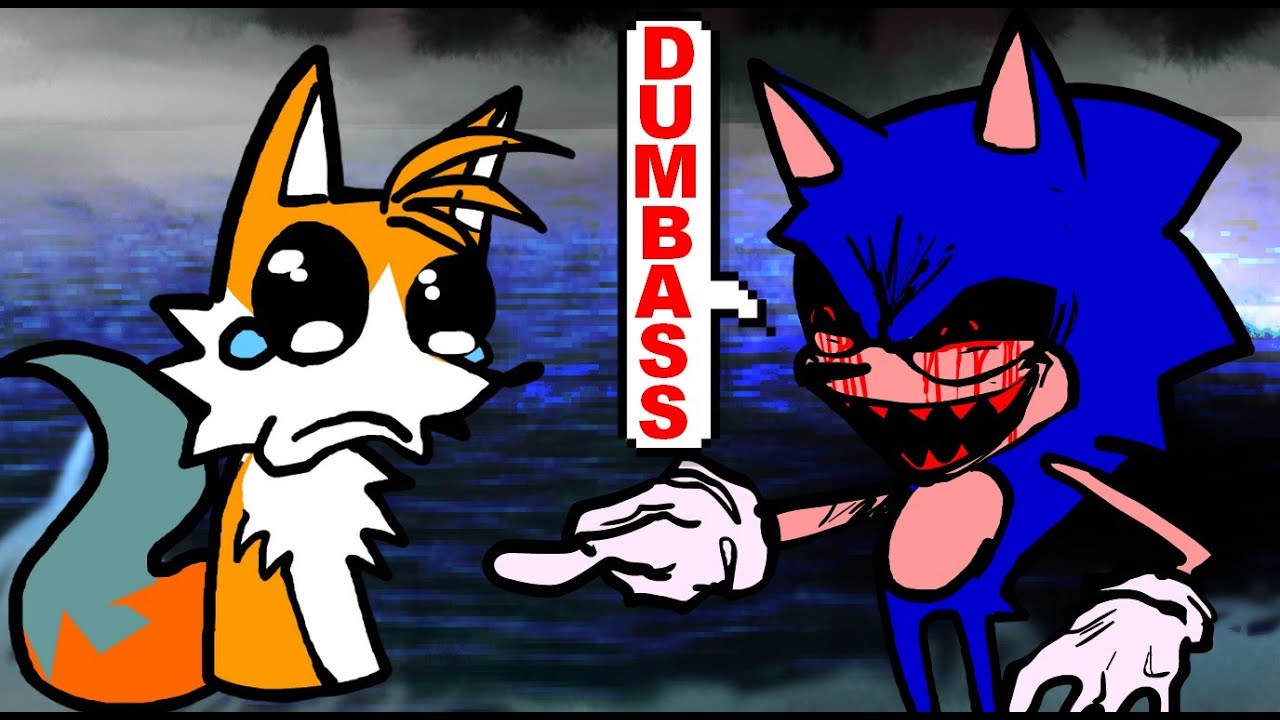 Sonic vs Tails - Dumbass (FNF) - YouTube
