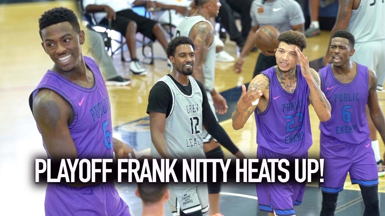 Frank Nitty WENT OFF Vs #1 Team In The Drew League Playoffs! - YouTube