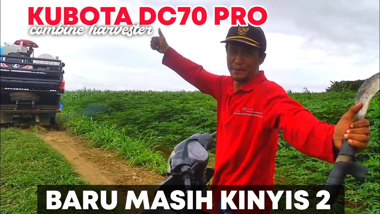 Kombi Baru Pertama Turun Lapangan 🔴 Kubota DC70 pro menuju lokasi ...