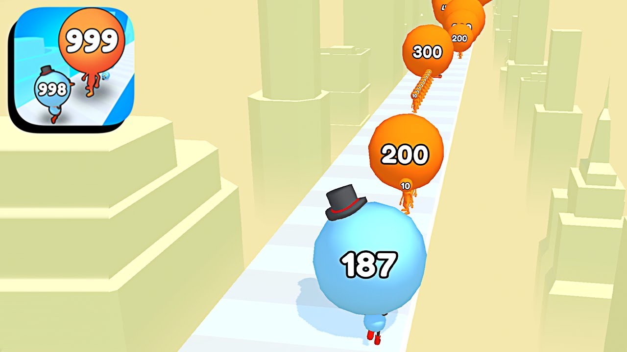 Big Head Run - All Levels Gameplay Android,ios (Part 1) - YouTube