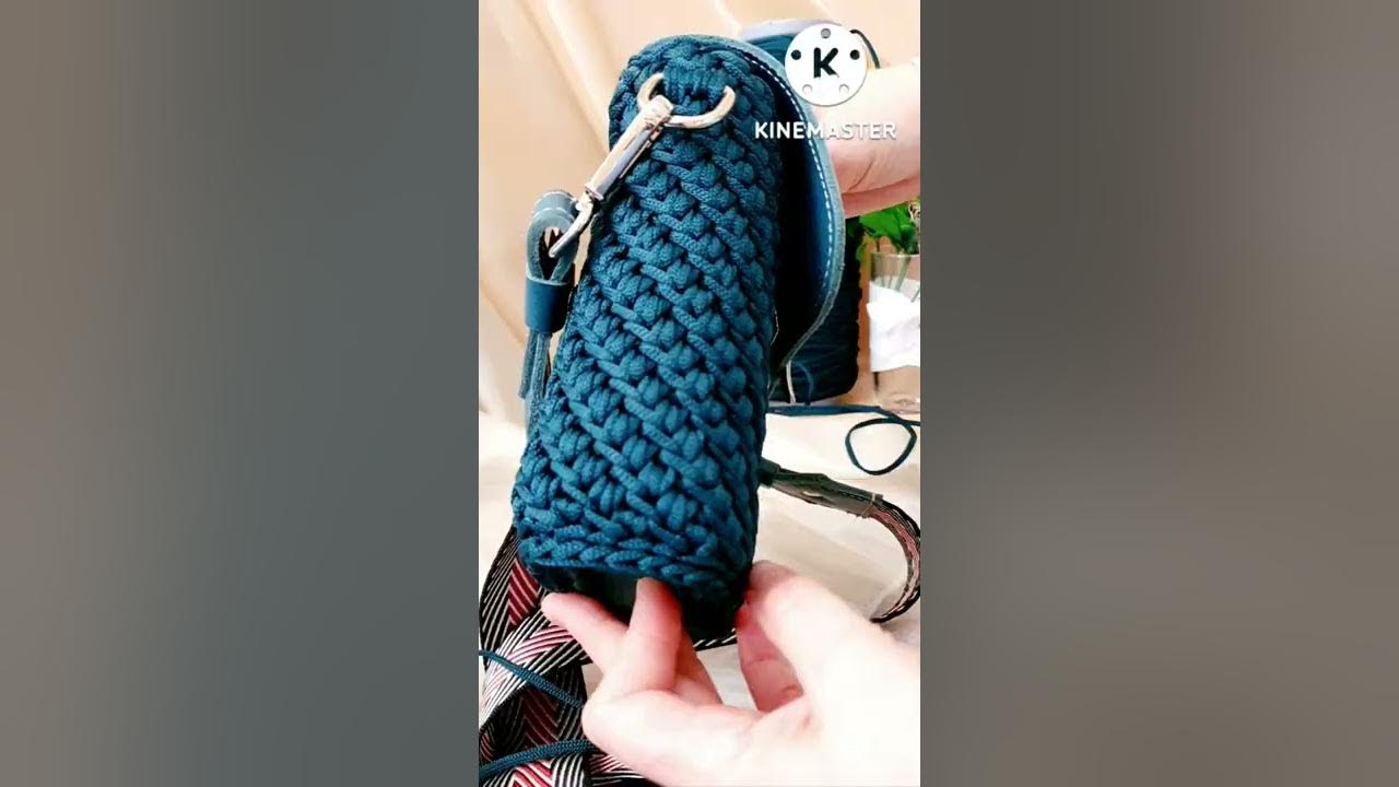 МИНИ СУМОЧКА ИЗ ПОЛИЭФИРНОГОШНУРА3ММ!!!! ВИДЕО ОБЗОР. - YouTube