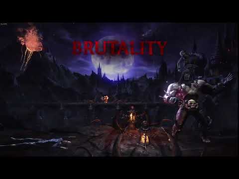 Steam Roller Brutality on Cassie Cage (MK10XL)