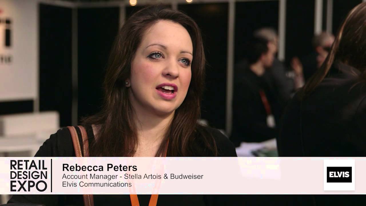 Rebecca Peters from Elvis Comms discusses Retail Design Expo 2015 - YouTube