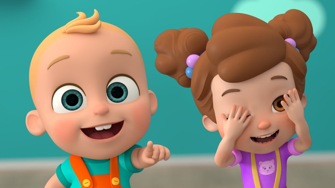 Peek A Boo Song - Nursery Rhyme & Baby Song - YouTube