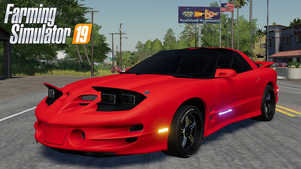 FS19 - 2002 Pontiac Firebird TRANS-AM WS6 - NEW car mod for Farming ...