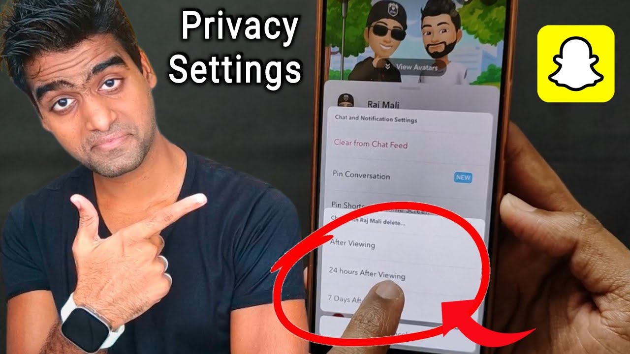 Snapchat Me Privacy Settings Kaise Kare | Snapchat Me Privacy Kaise ...