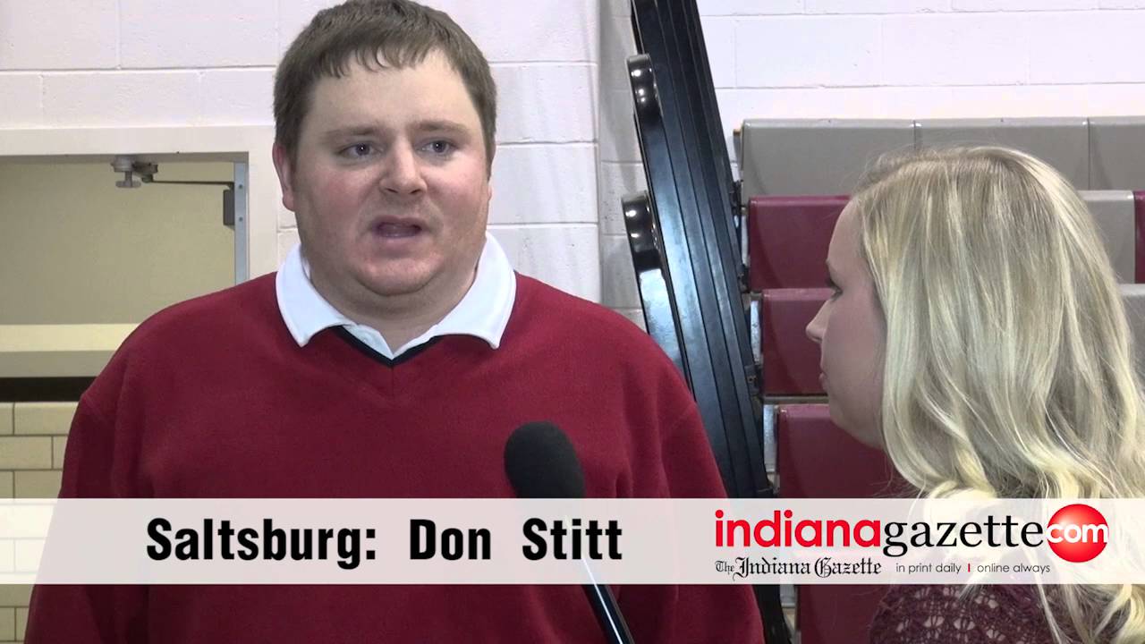 Post game interview with Saltsburg Don Stitt - YouTube