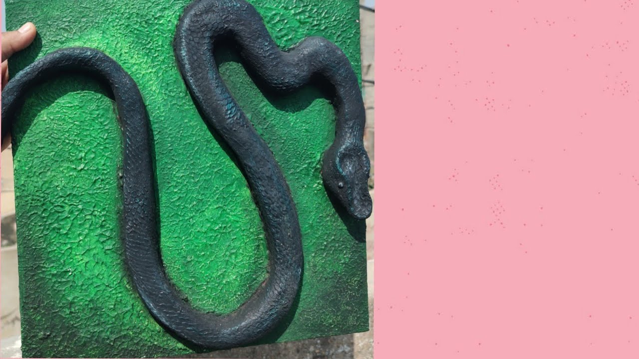 3D Snake Painting Full Tutorial - YouTube