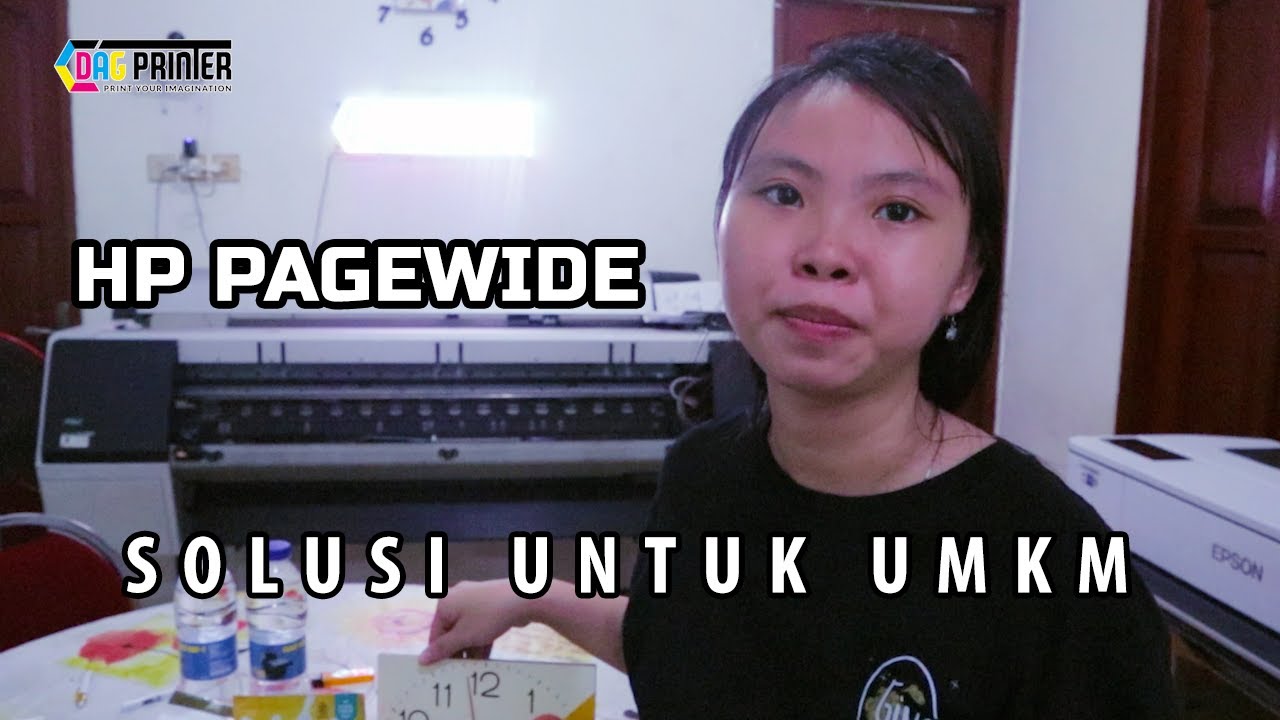 PRINTER HP PAGEWIDE INI SOLUSI UNTUK UMKM INDONESIA - YouTube