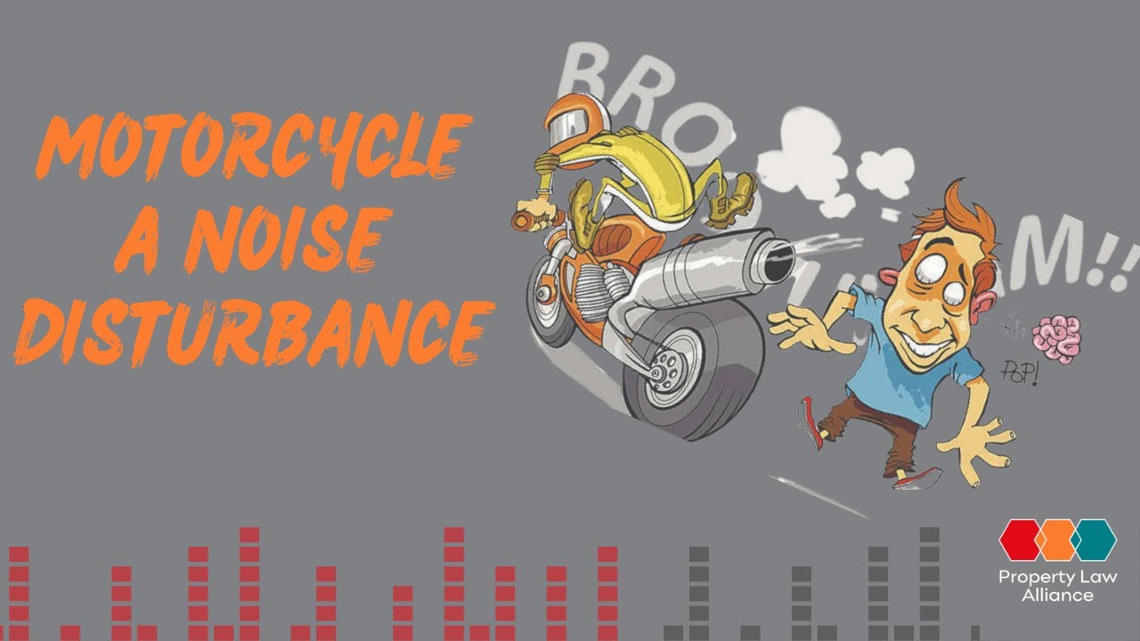 Motorcycle - A Noise Disturbance - YouTube