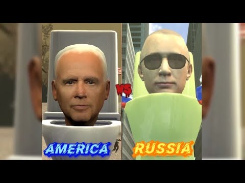 America vs Russia Skibidi Toilet