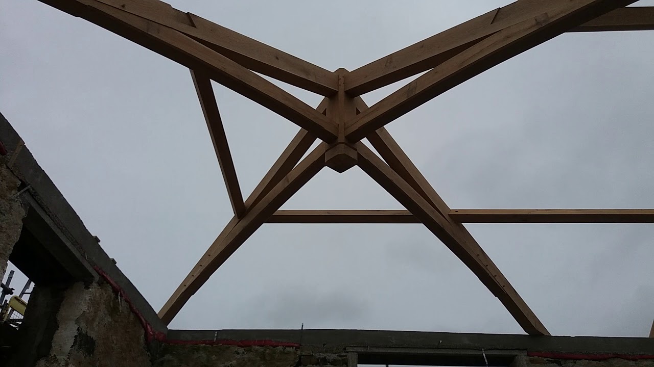 Oak Framed Extension In Cornwall - By Belerion Oak Framing - YouTube