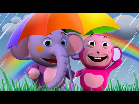 Baarish Aayi Cham Cham बारिश आई | Best Hindi Nursery Rhymes For Kids