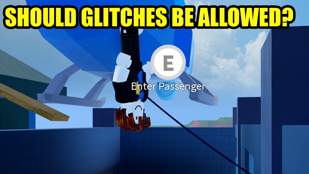 My Stance on Glitching in Roblox - YouTube