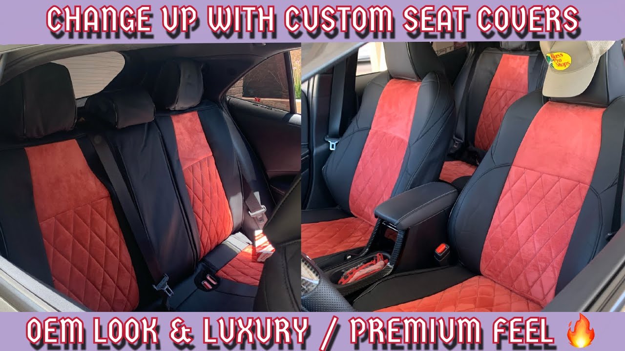 HOW TO UPGRADE YOUR INTERIOR CUSTOM SEAT COVERS I TOYOTA COROLLA ...