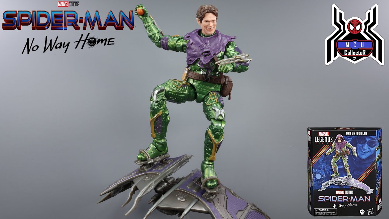 Marvel Legends Deluxe GREEN GOBLIN Norman Osborn Glider Spider Man No ...