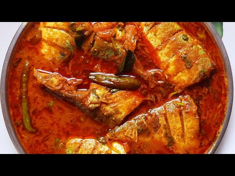 Mackerel Fish Recipe👉 Kanagadatgulu cheppala pulusu in telugu😋Mackerel ...