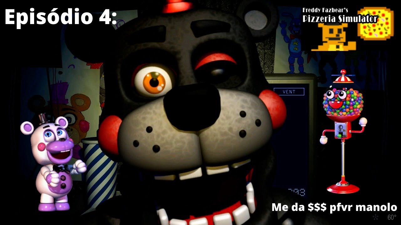 FNAF Pizzeria simulator - ep 4 - YouTube