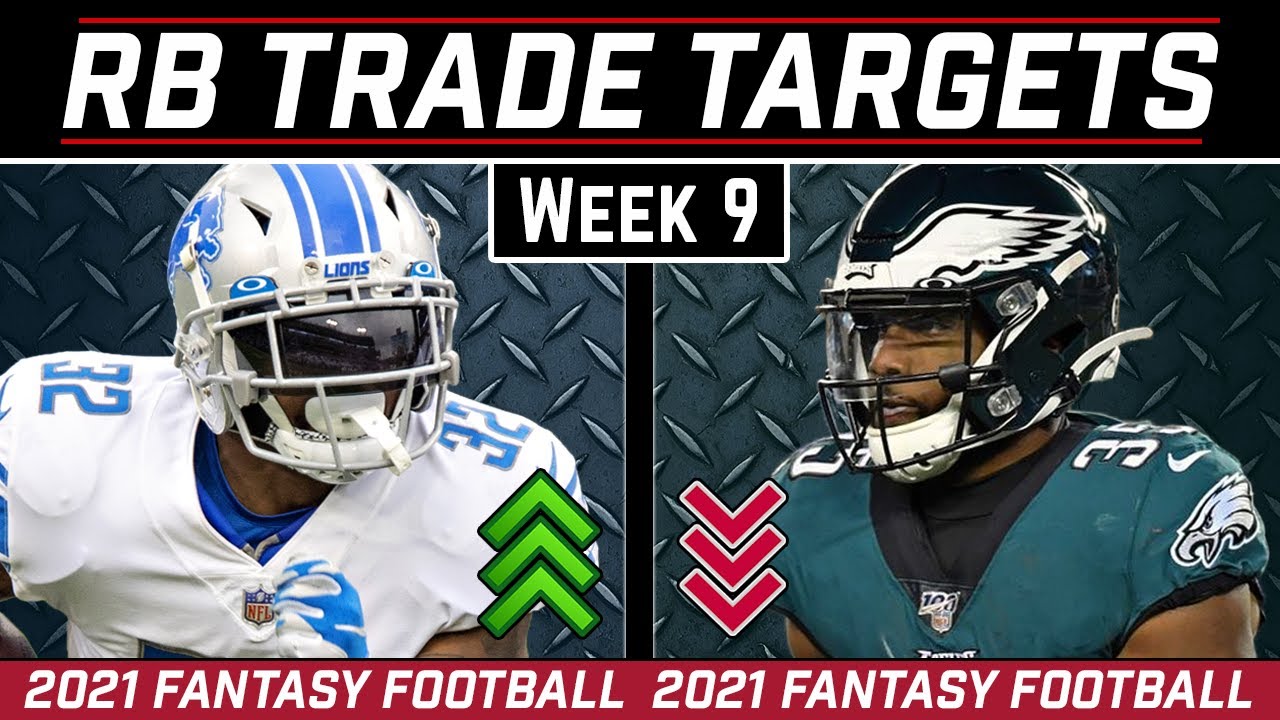 Best Running Backs to Trade For and Away | Week 9 | 2021 Fantasy ...