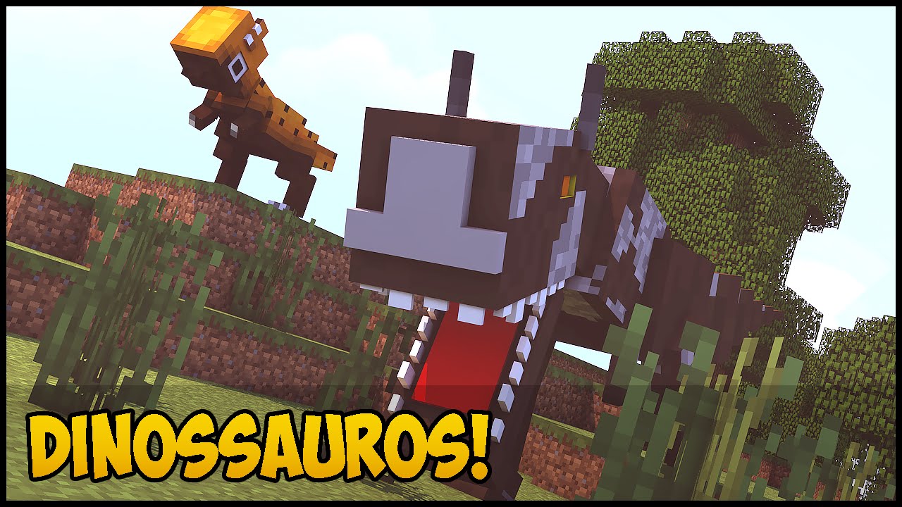 Minecraft Dinocraft Dinossauros Youtube