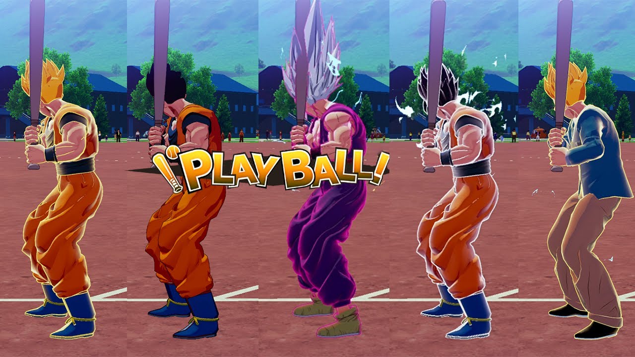 Beast Gohan Plays Baseball In Dragon Ball Z:Kakarot - YouTube