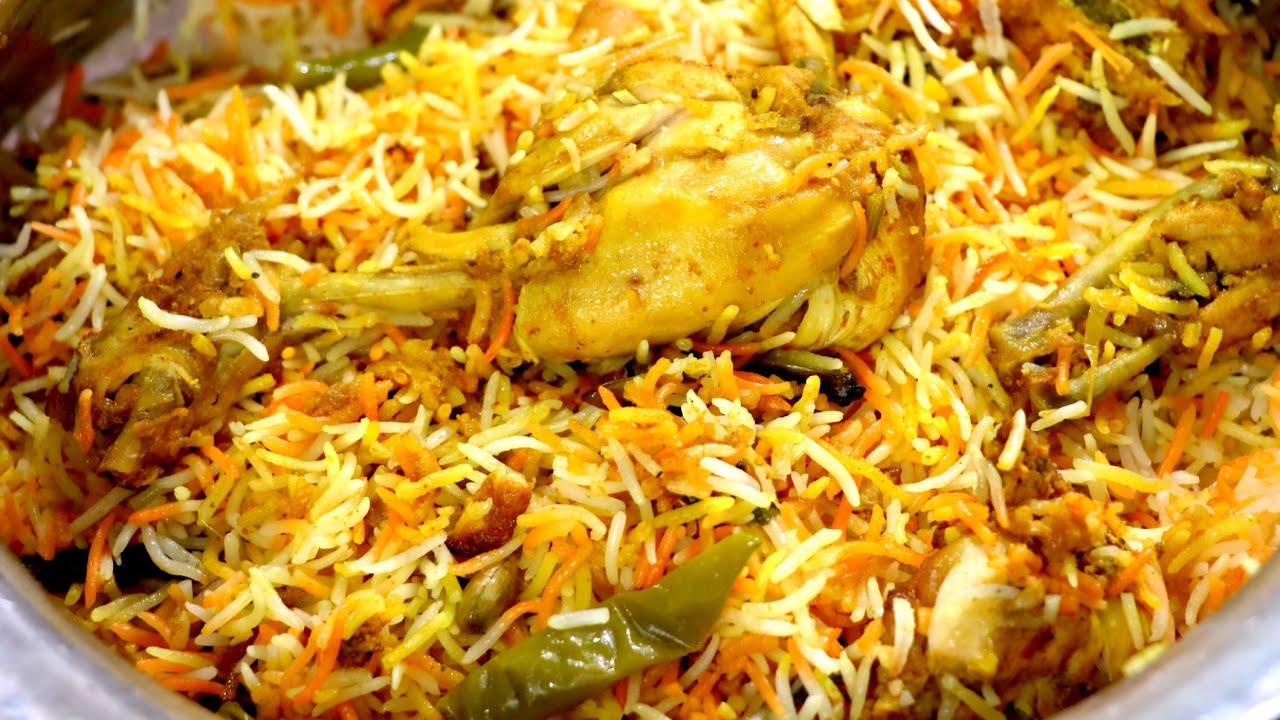 Hyderabadi Kachi Chicken Biryani | World Famous Chicken Biryani ...