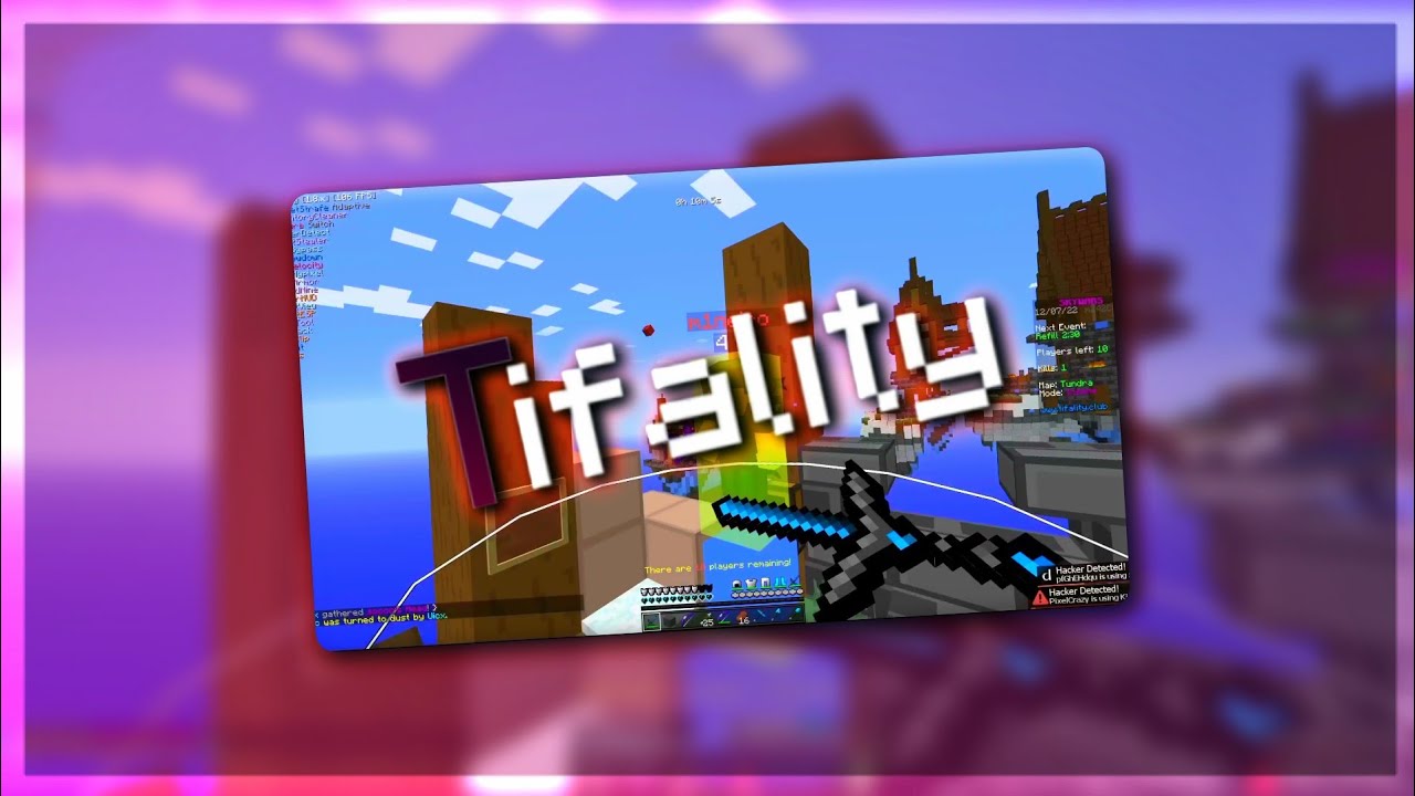 Tifality On Hypixel! | Full Autoblock, Infinite Scaffold, Exhibition ...