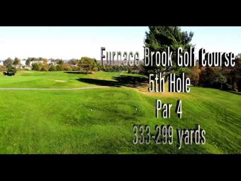 The par 4, 5th hole at Furnace Brook Golf Course in Quincy, MA. - YouTube