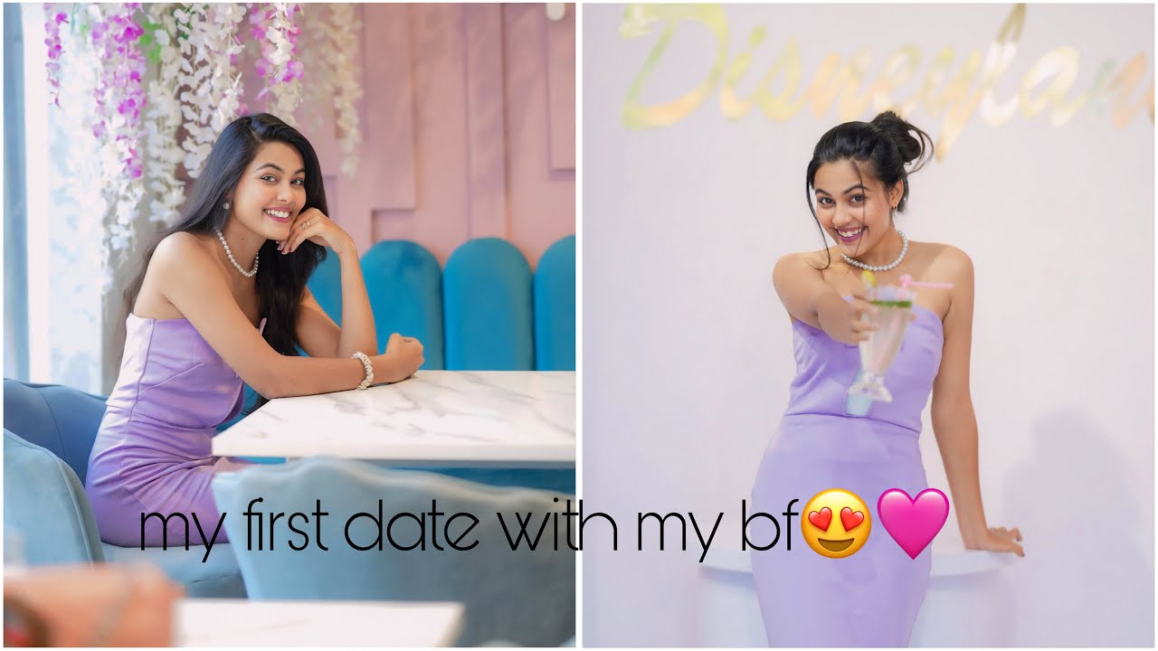 my first date with my bf🩷🥰😘 - YouTube