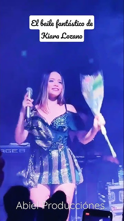 Kiara Lozano baila al frente de todos sus fanáticos ️ - YouTube
