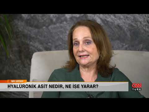 İŞİN UZMANI// PROF. DR. AYŞE ŞEBNEM ÖZKAN–DERMATOLOJİ UZMANI // HYALÜRONİK ASİT NEDİR, NE İŞE YARAR?