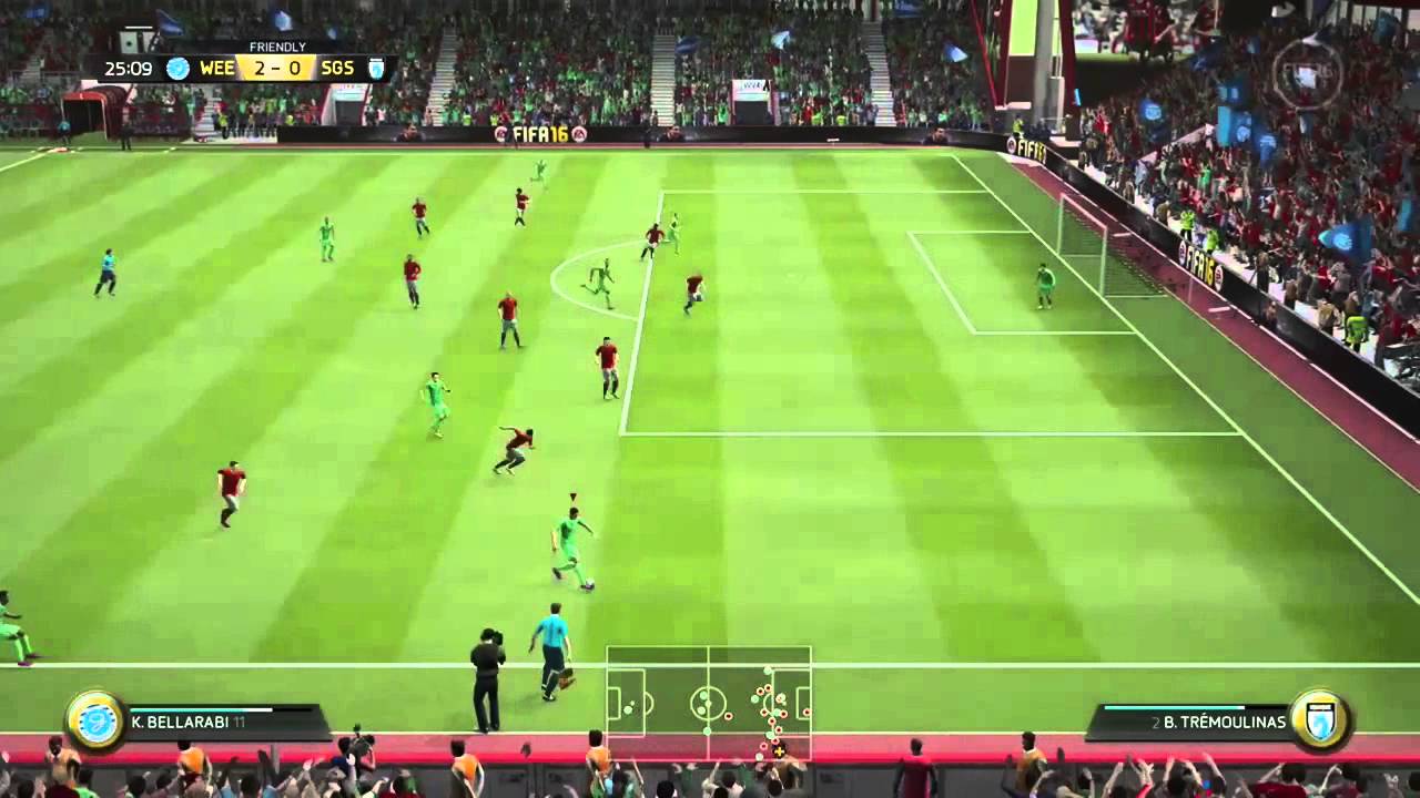 Amazing cross goal - YouTube