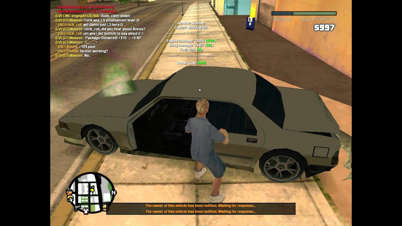 Mechanic Job - You can request twice to fix Vehicles | GTi | MTA - YouTube