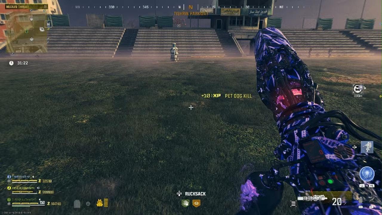 CoD MWZ Red Worm & Final Exfil Run - YouTube