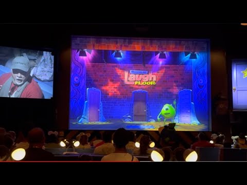 🏰WDW Monsters Inc Laugh Floor | Power of Laughter Live Comedy Show ...