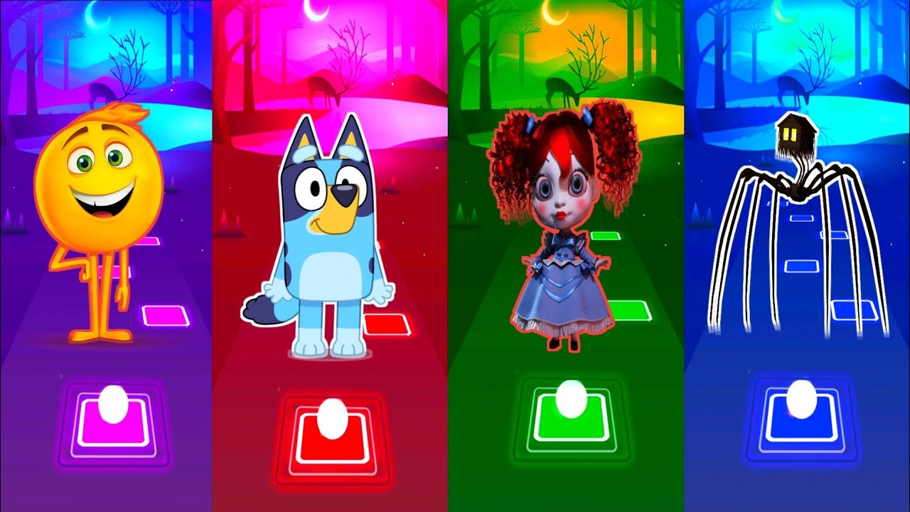 The Emoji🆚Bluey🆚poppy playtime animation🆚House Head🌟Who is best?? - YouTube