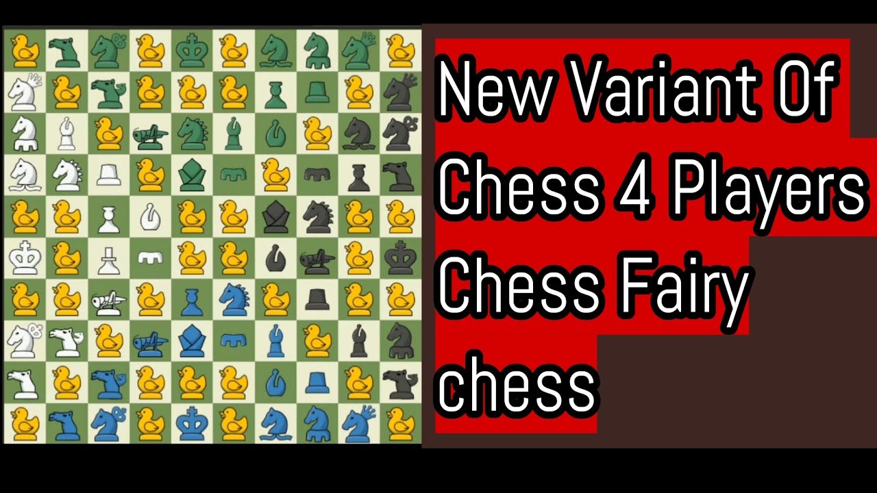 New Variant Of Chess 4 Players Chess Fairy Chess #chess #chess1213 # ...