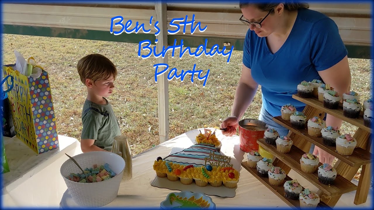Ben's 5th Birthday Party - YouTube
