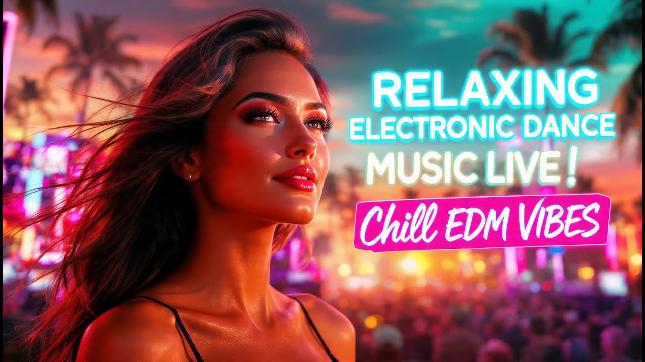 Relaxing Electronic Dance Music Live | Chill EDM Vibes - YouTube
