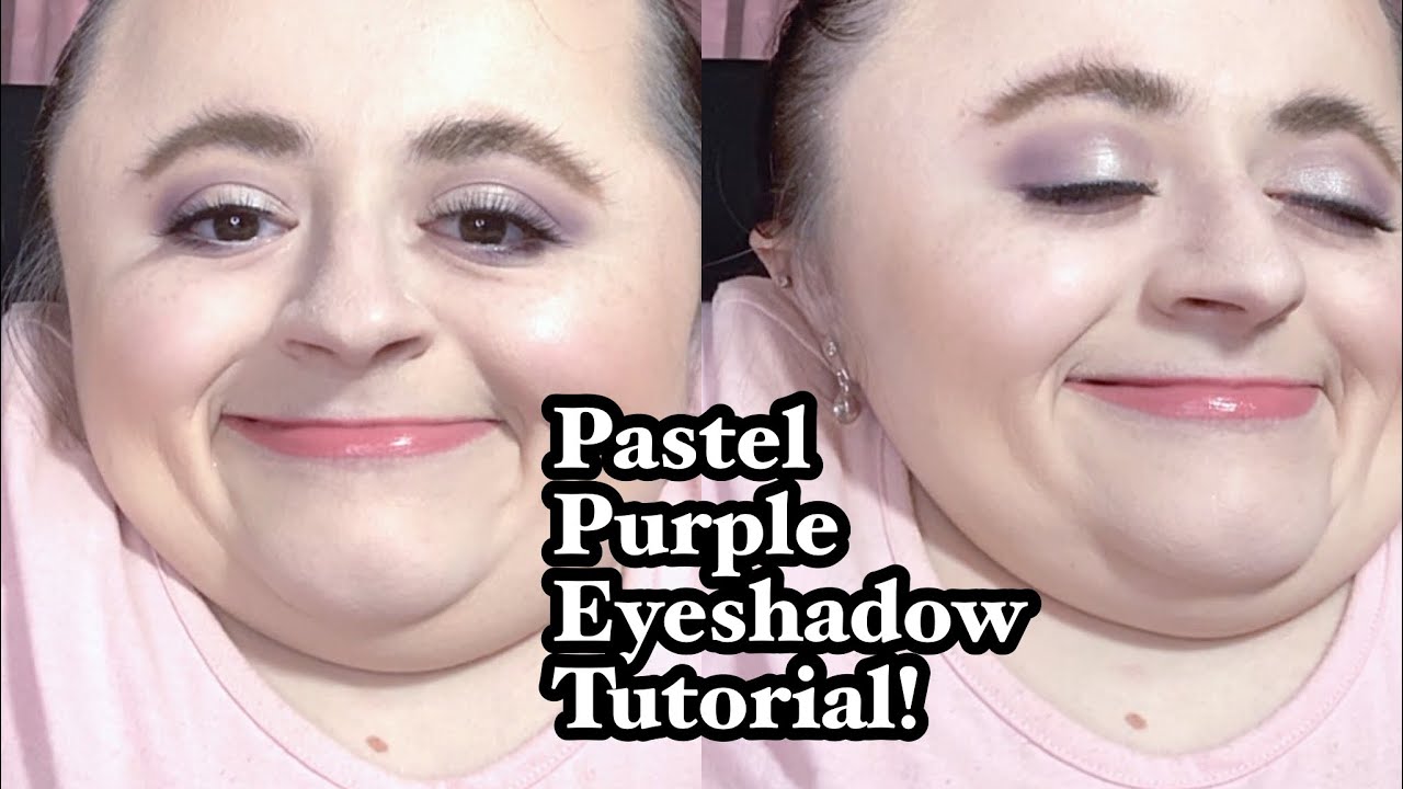 Spring Pastel Purple Eyeshadow Tutorial! - YouTube
