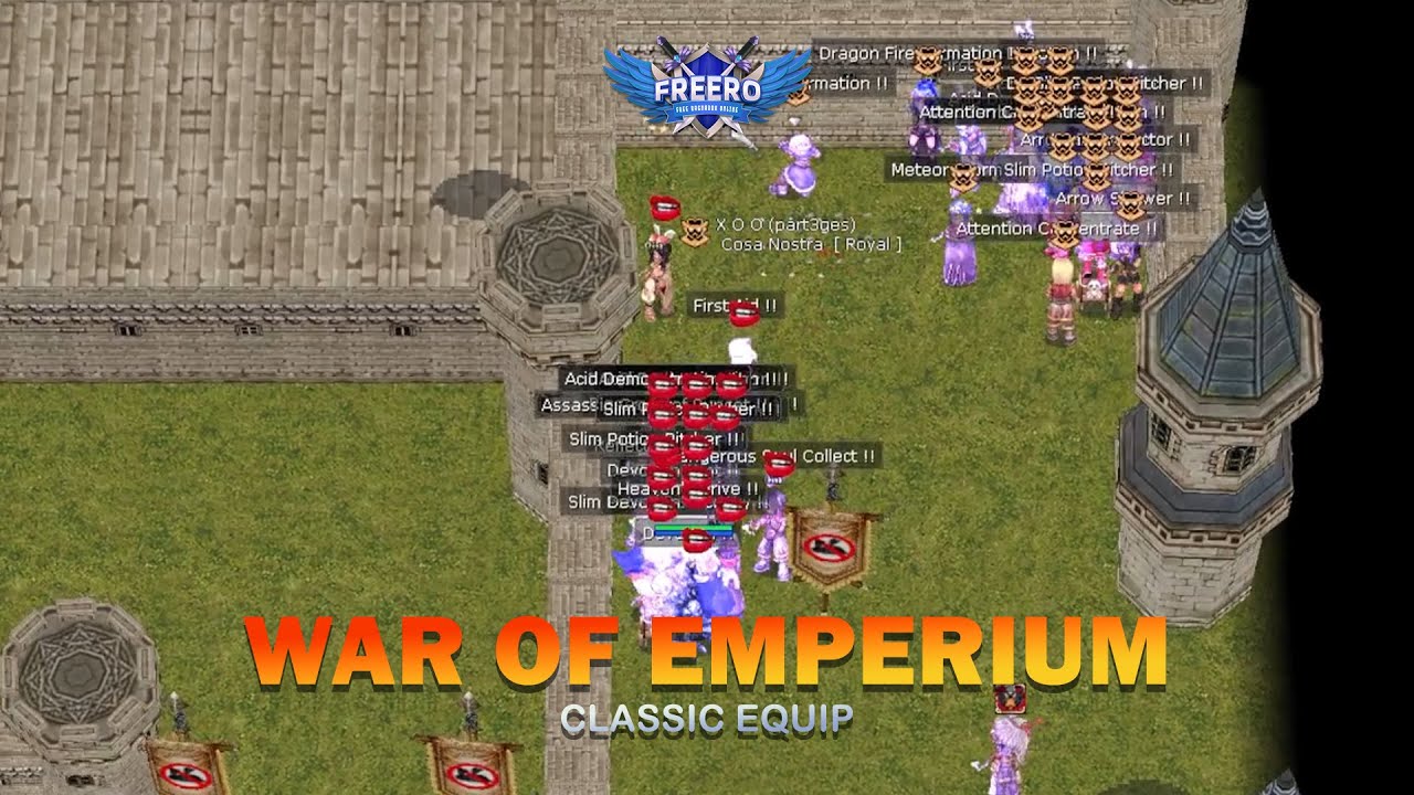 #CLASSICWOE #FREERO - GYPSY | DUCK ARMY - CASTLE PRONTERA - KRIEMHILD ...