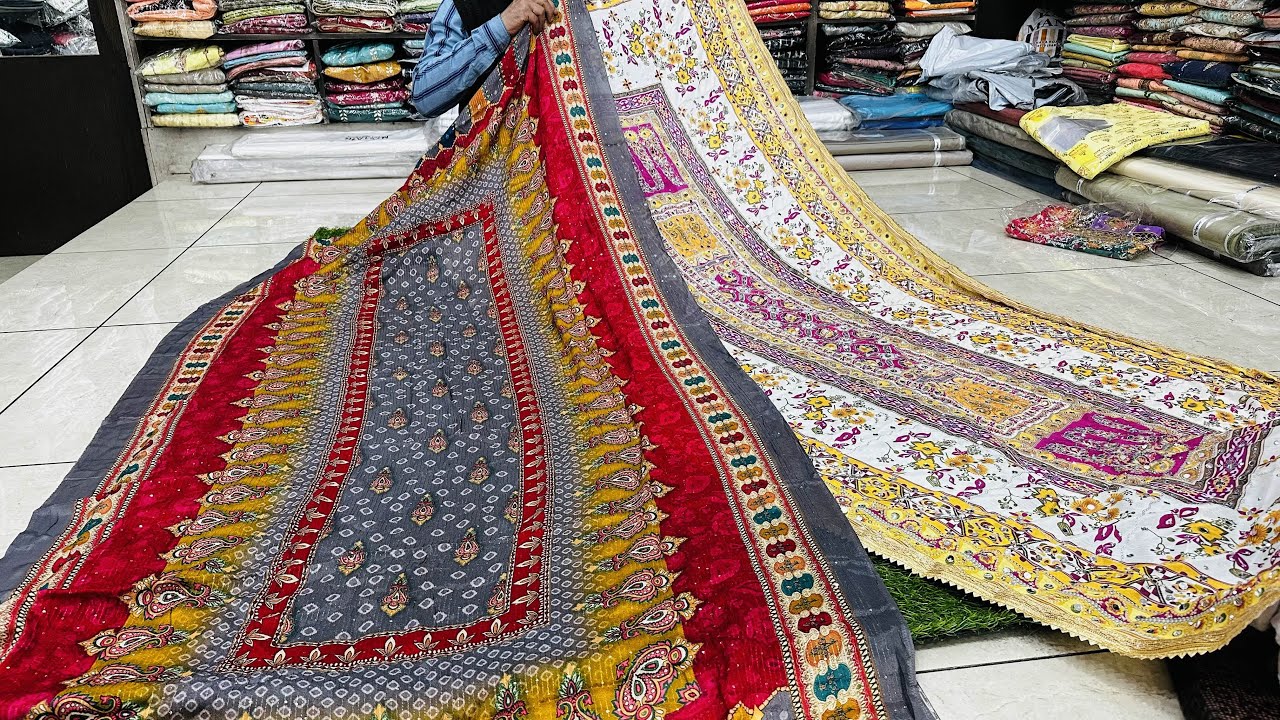 Fancy Pakistani Dupatte Jaipuri Dupatte घर बैठे ऑर्डर करें ।Suparhit ...