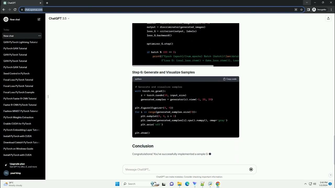 gan pytorch tutorial - YouTube