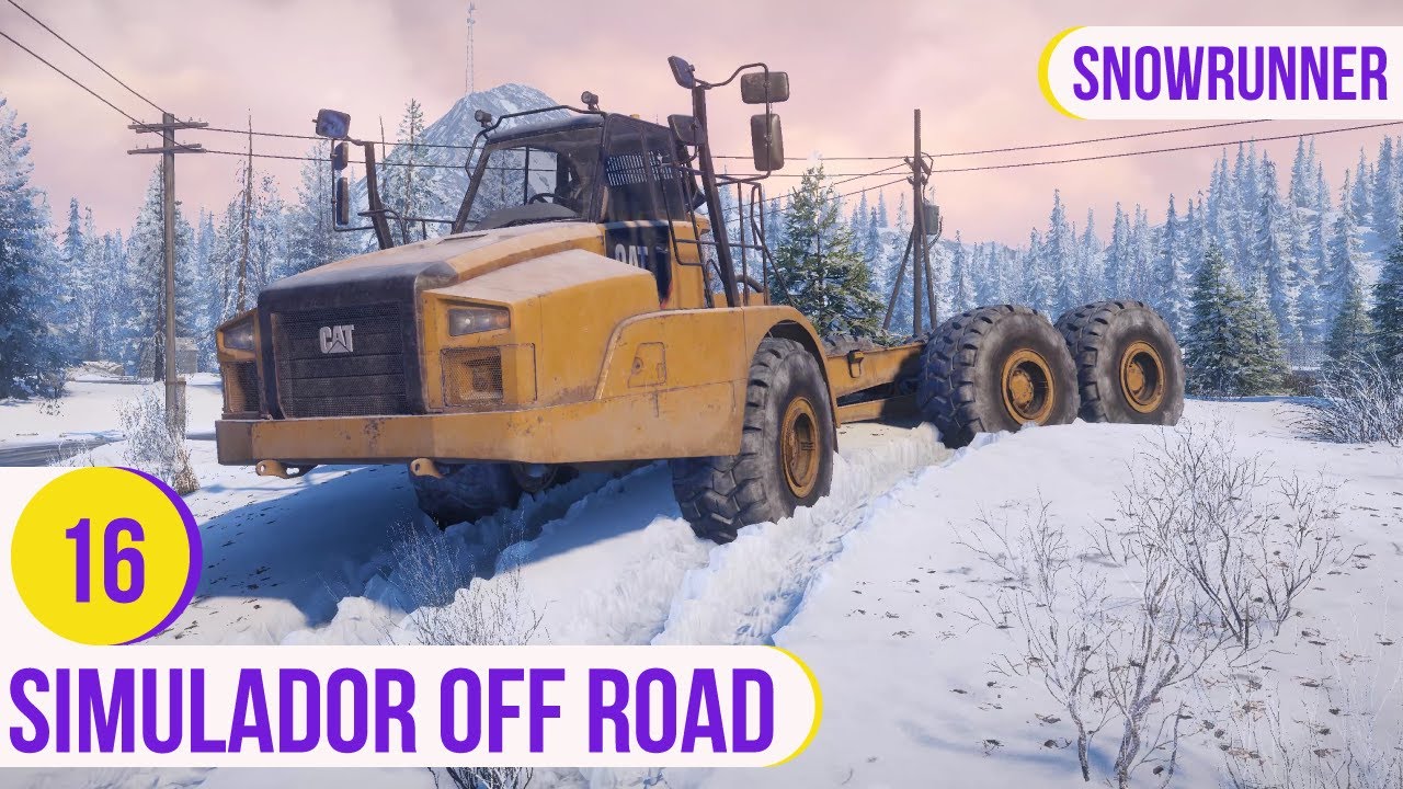 CAT 745c - Saiba onde encontrar | SnowRunner (Ep. 16) - YouTube