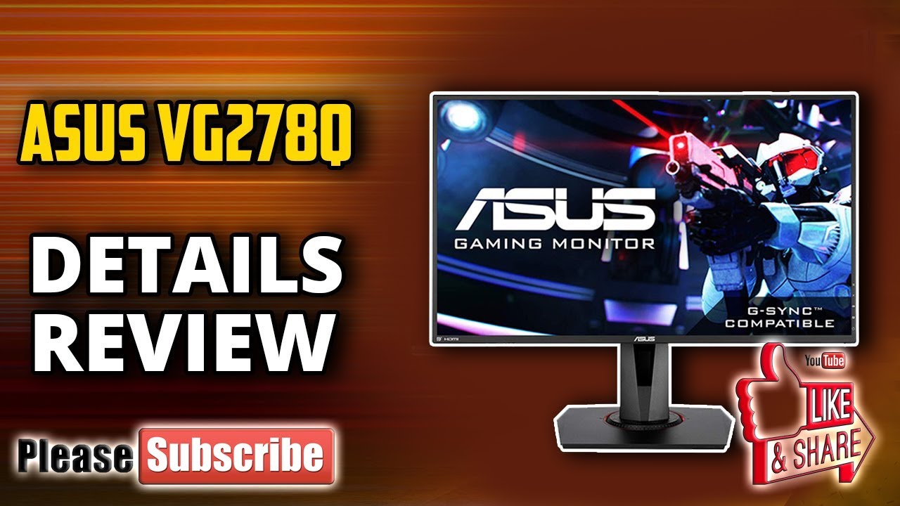 Unboxing - Monitor Asus VG278 165Hz 0.5ms Full HD...!!! - YouTube