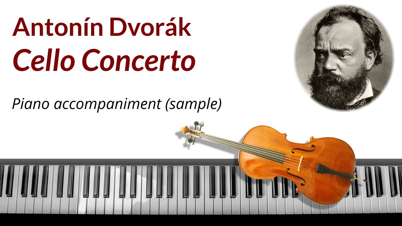 Dvorak Cello Concerto - piano accompaniment backing tracks (sample/demo ...