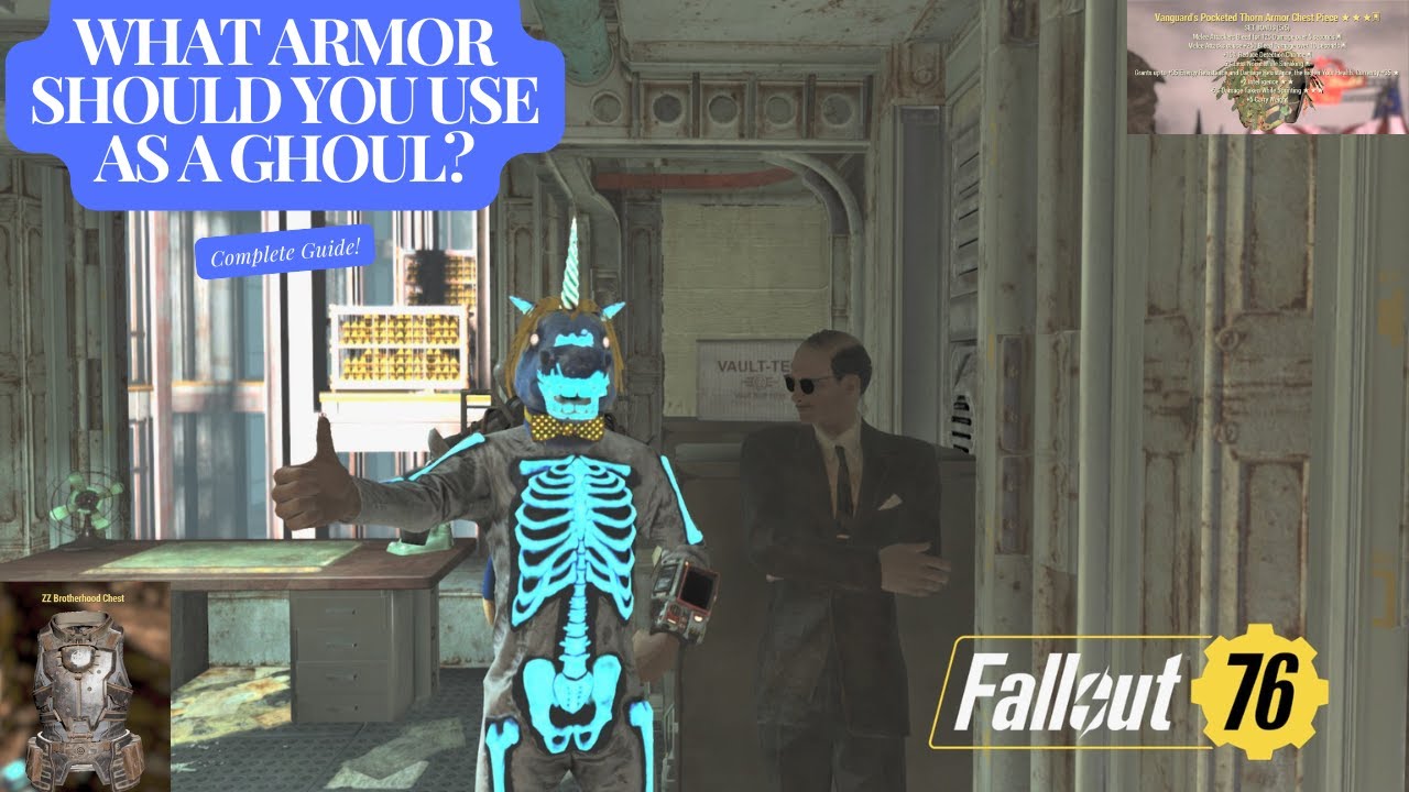Top Armor Choices for Melee & Ranged Ghouls – Fallout 76 Guide - YouTube